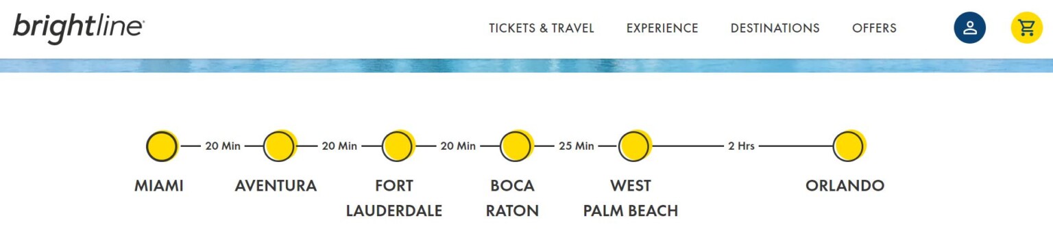 Florida's Brightline Adds Two Rail Stations, Expects to Connect to ...