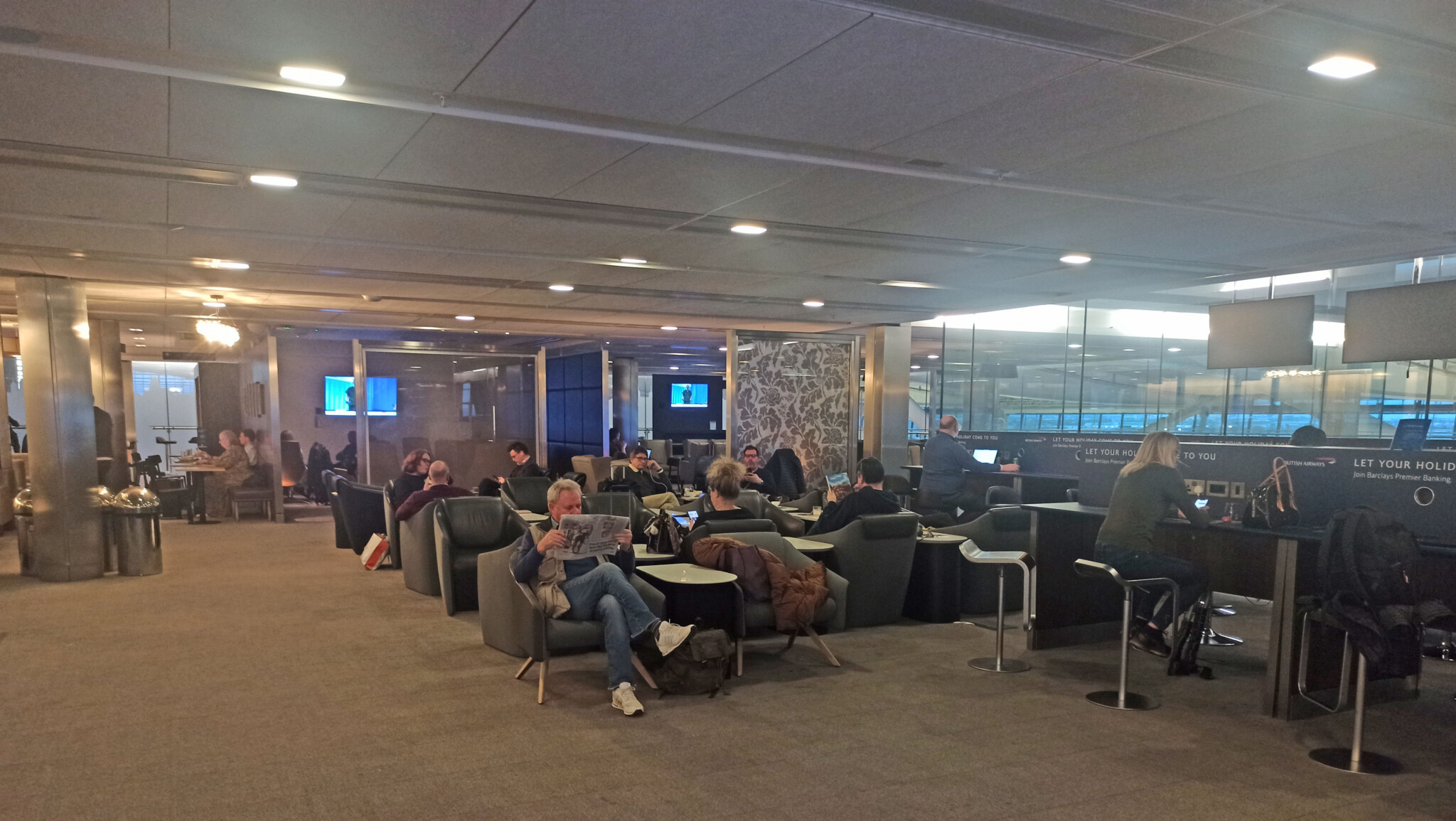 Review: British Airways Club Lounge South at Terminal 5