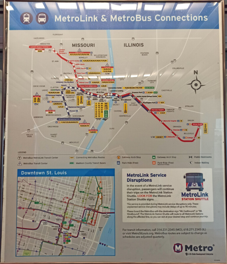 Throwback Thursday: The Multilingual St. Louis MetroLink - No Work All ...