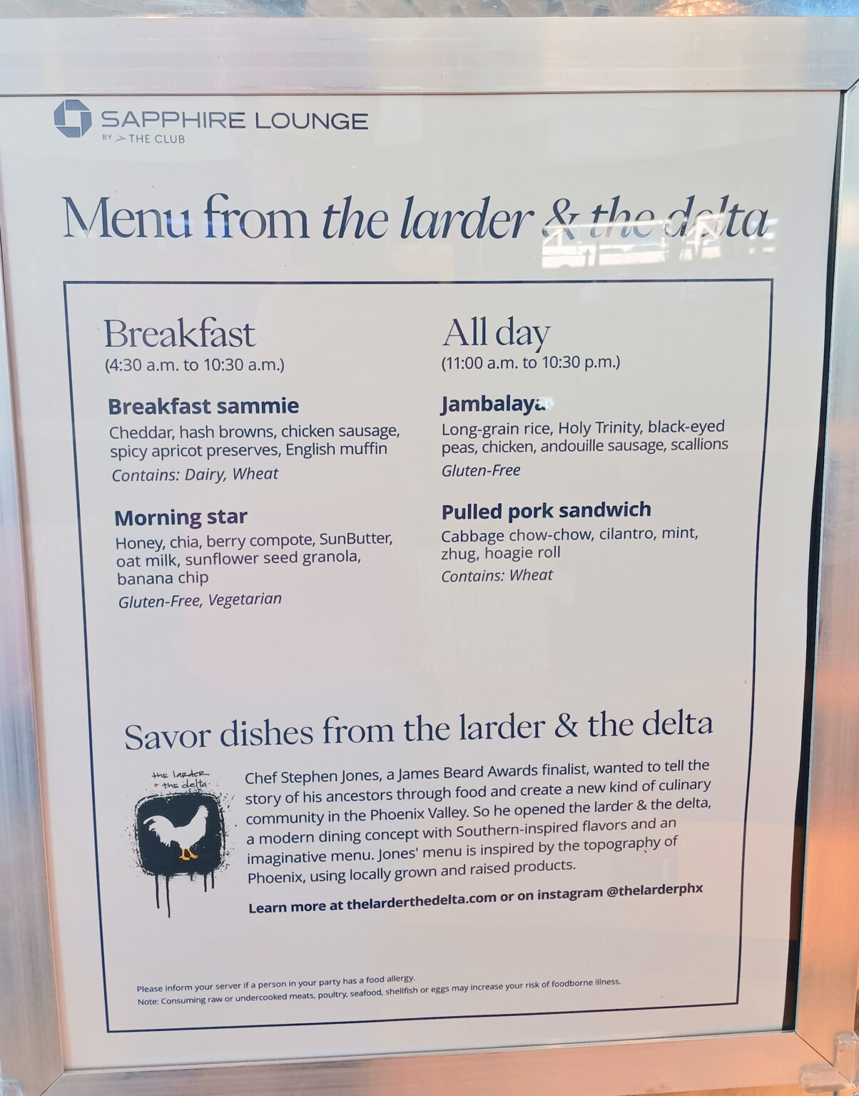 Lounge Review: Chase Sapphire Lounge by The Club PHX - No Work All Travel
