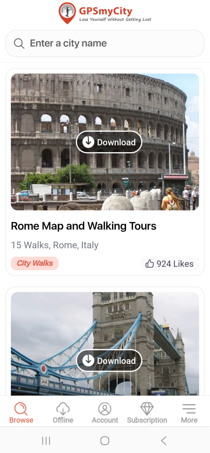 App Review: GPSmyCity - No Work All Travel